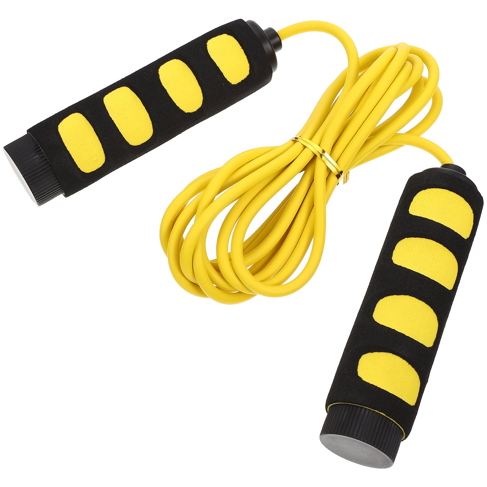 Black Plastic Jump Rope for Playing Small Lightweight Handles Easy to ...