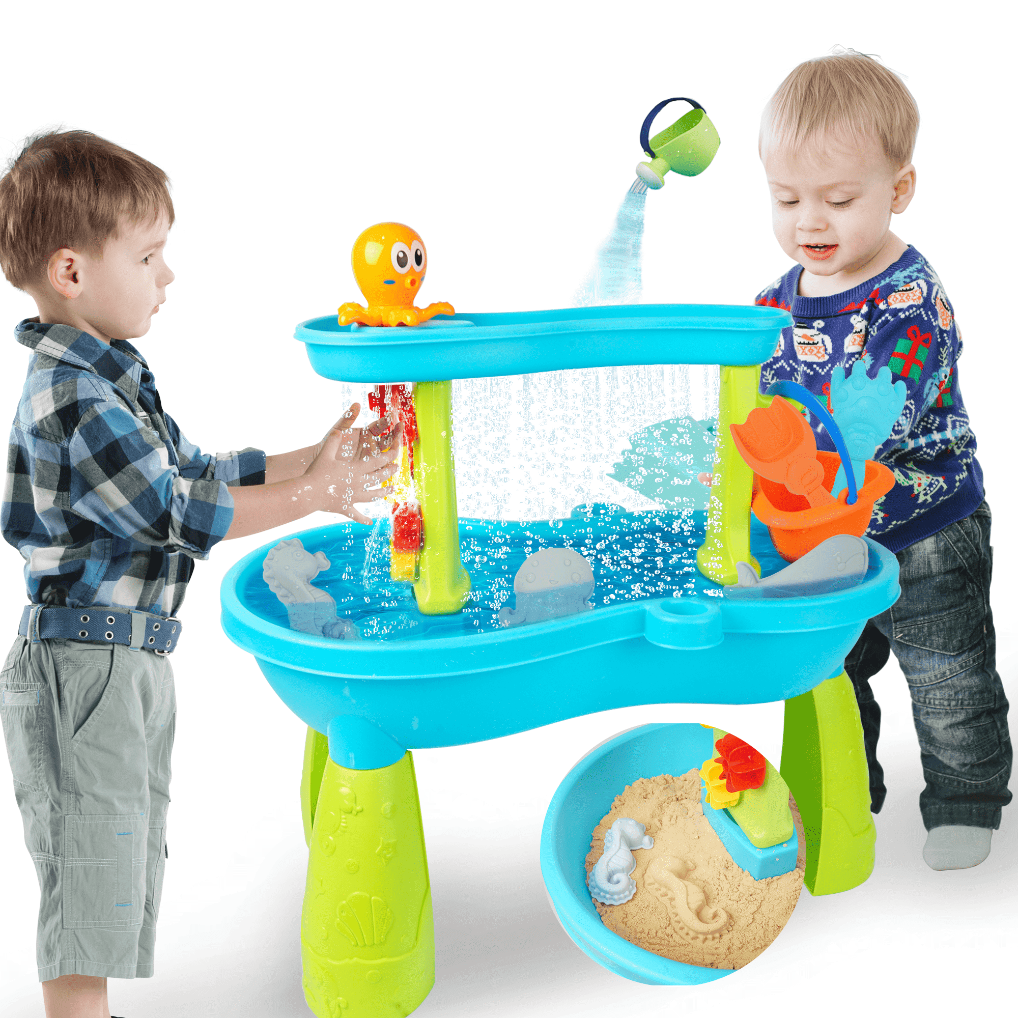Toy Choi's Sand Water Table for Toddlers, Kid Water Table Toys, Kids ...