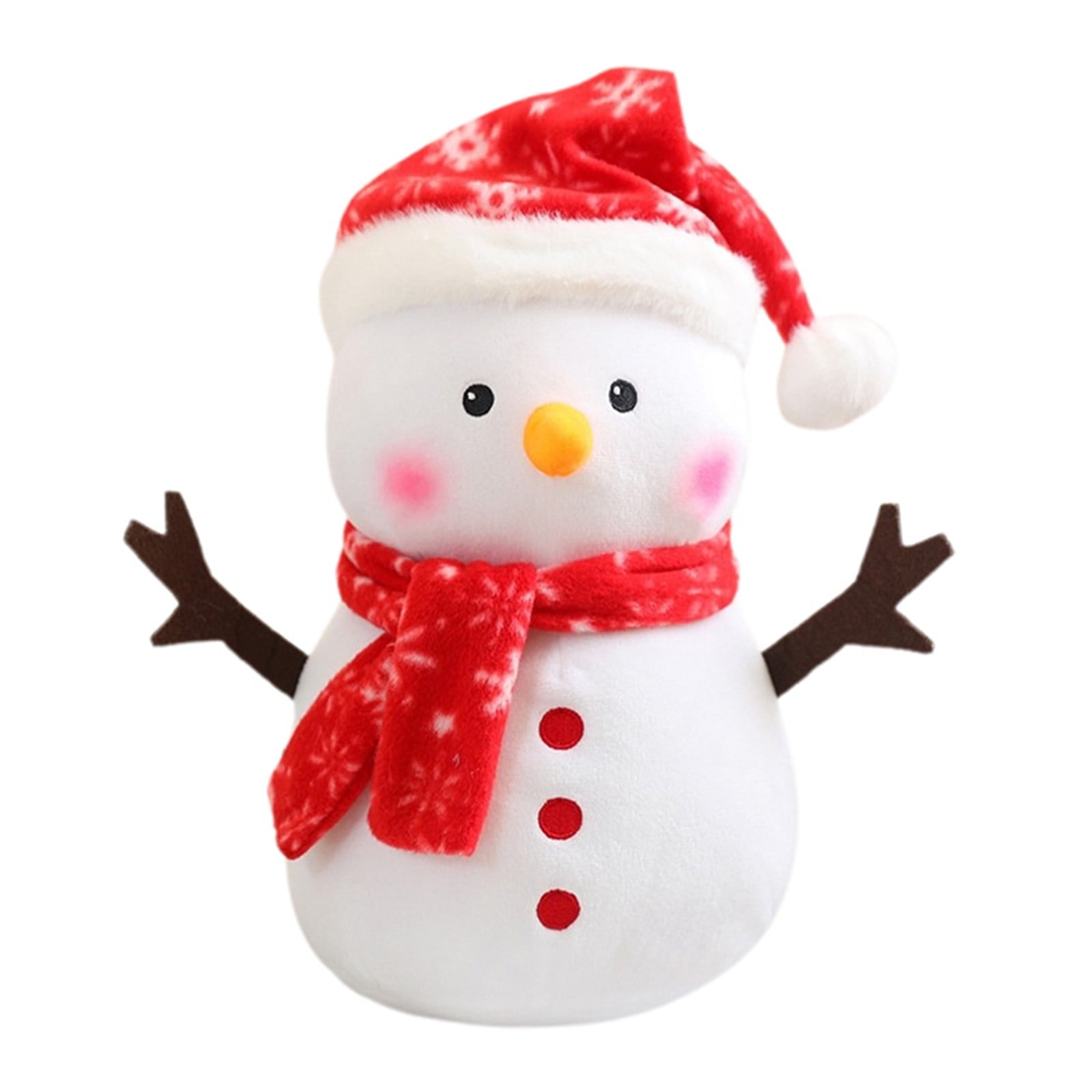 Toy Christmas Doll Cozy Snowman Soft Huggable Doll for Kids - Walmart.com