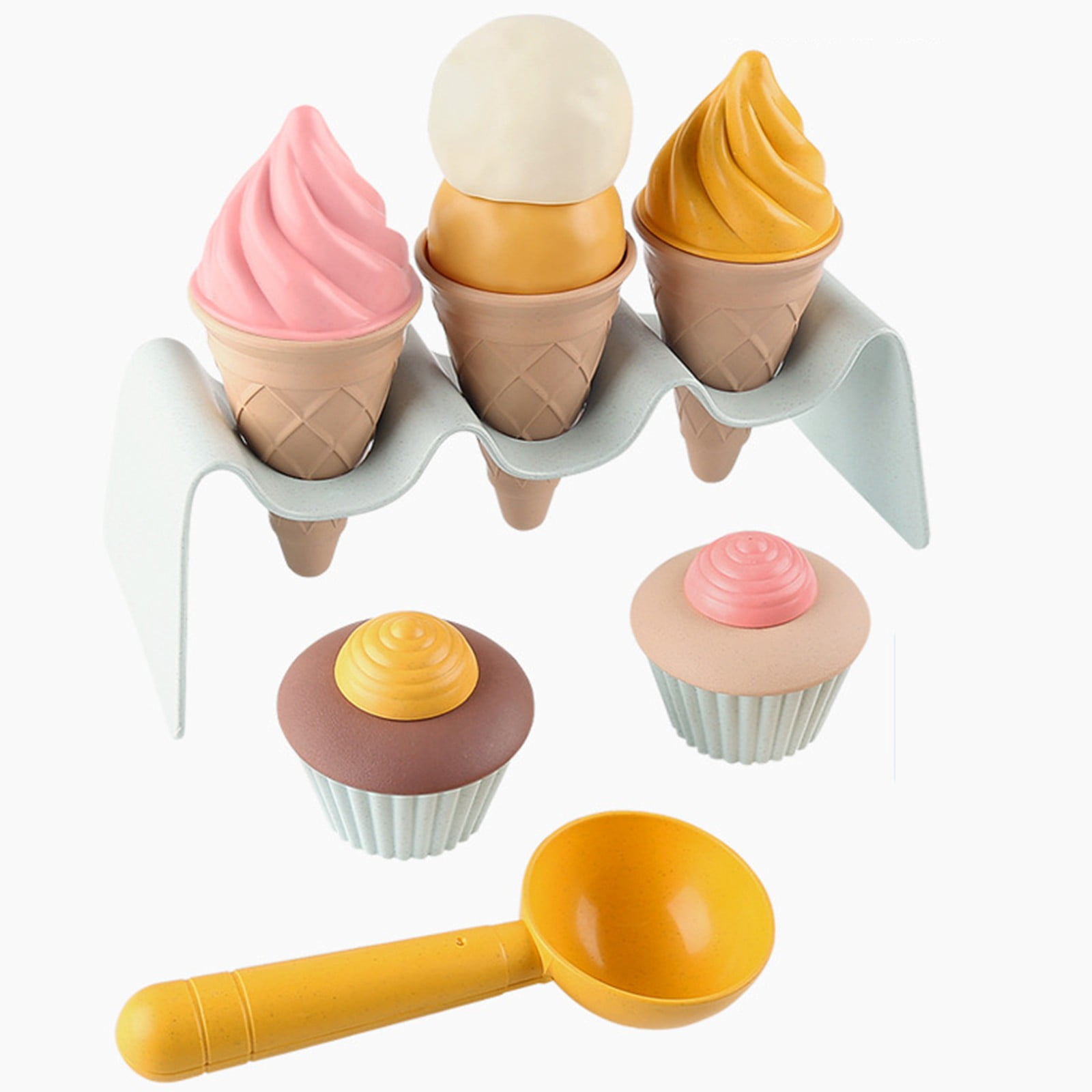 Toy Clearance! Children's Play House DIY Simulation Ice Cream Model ...