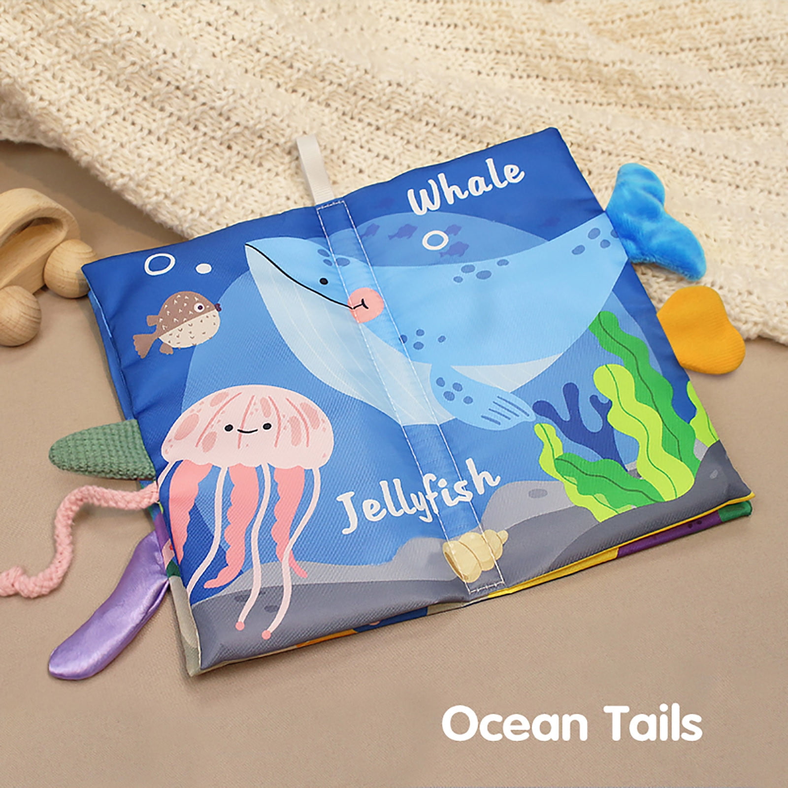 Toy Clearance! Feledorashia Baby Tails Books Toys, Touch and Feel ...