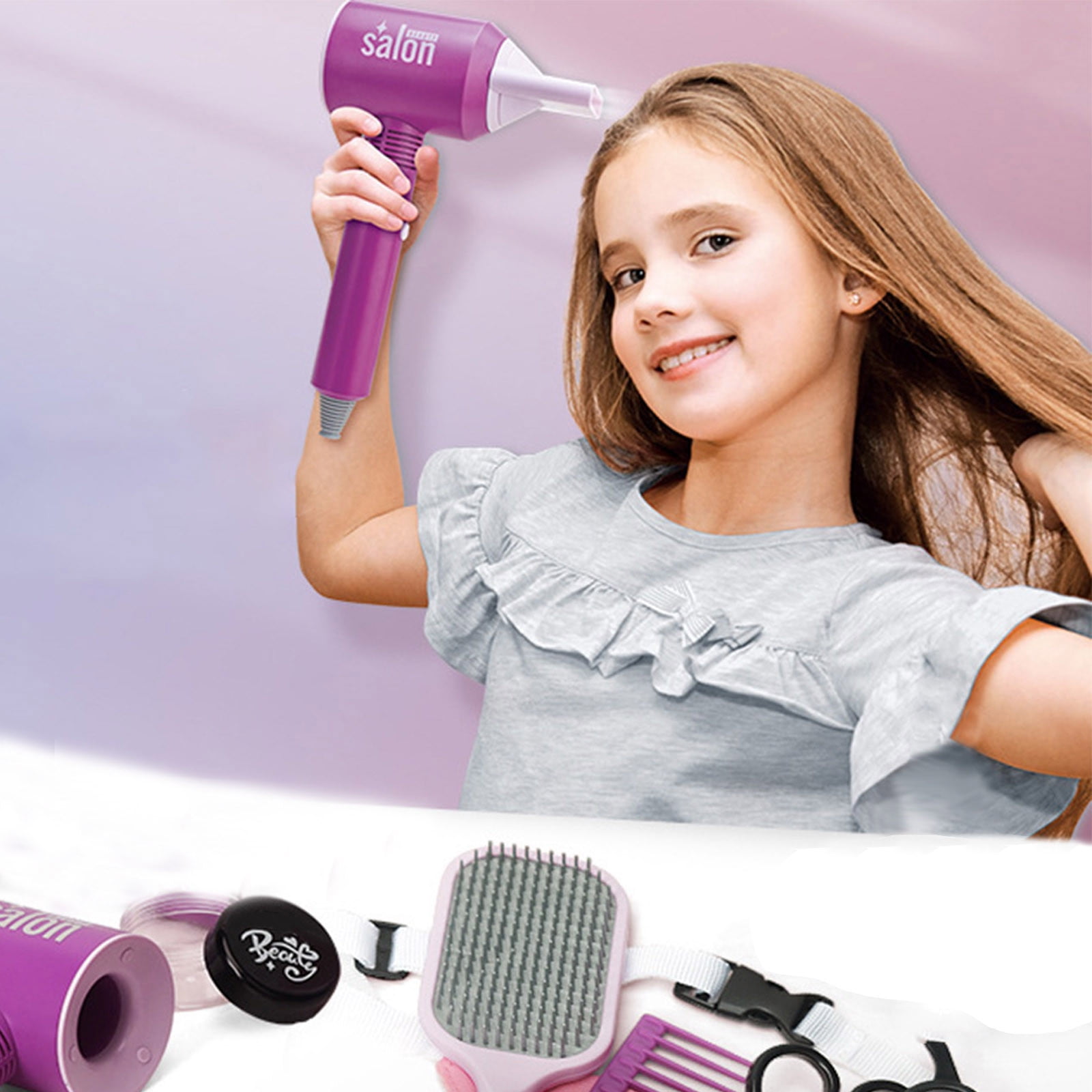 Toy Clearance Feledorashia Children's Play House Hairdressing Toys Set ...