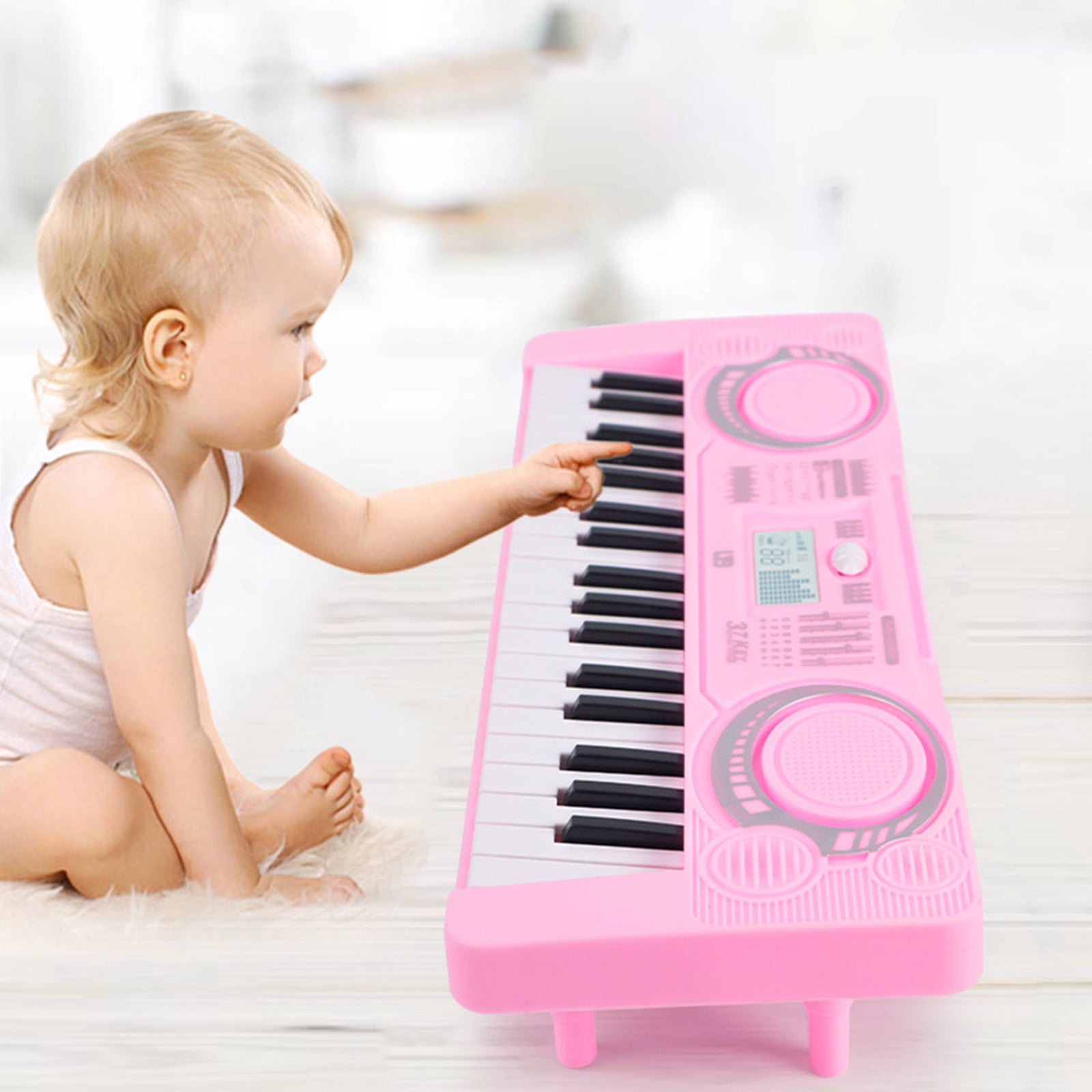 Toy Clearance Feledorashia Kid's Mini Keyboard Piano 37 Keys Keyboard ...