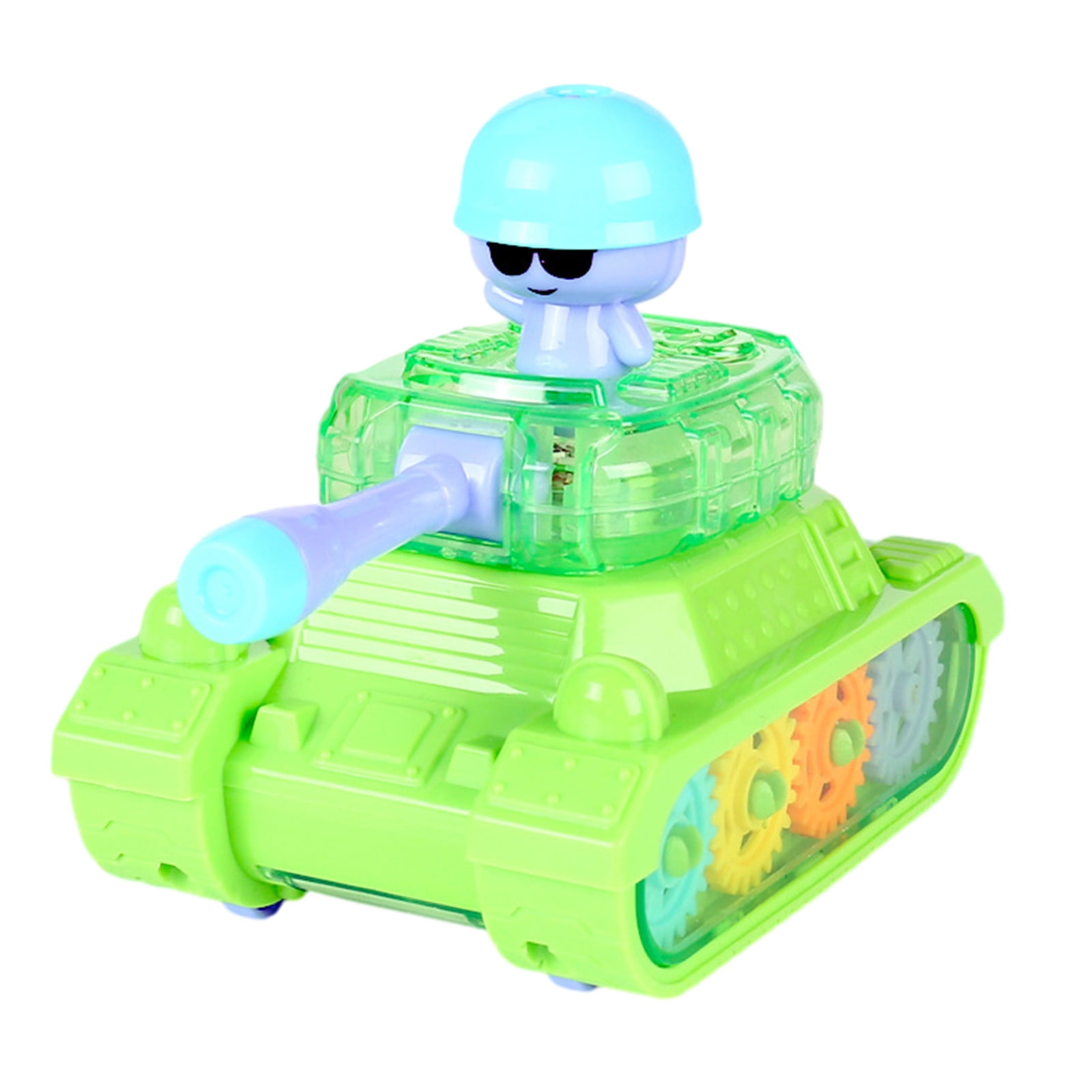Toy Clearance Feledorashia Kid's Toys Simulation Tank with Lights Mini ...