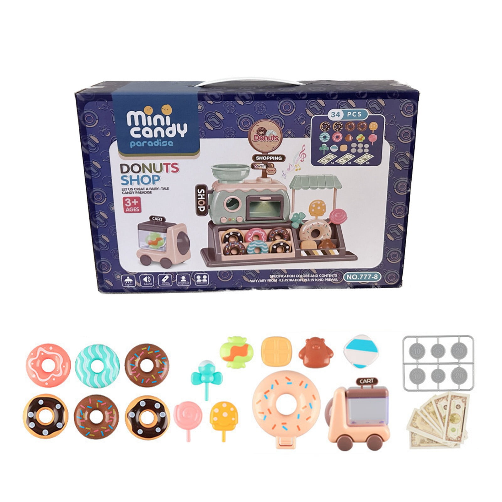 Toy Clearance Play Food Sets for Kids Kitchen - Kitchen Accessories for ...