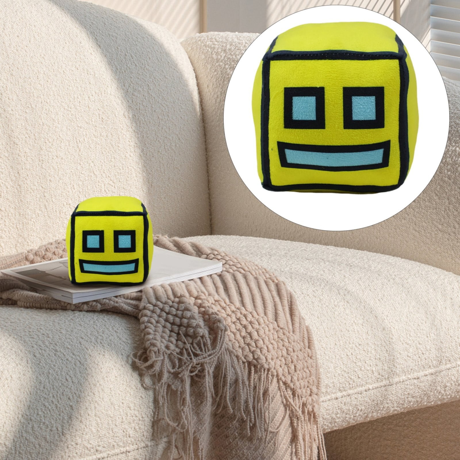 Toy Clearance Sale!! Geometry Dash Game Plush Toy Doll 5Inch Cute ...