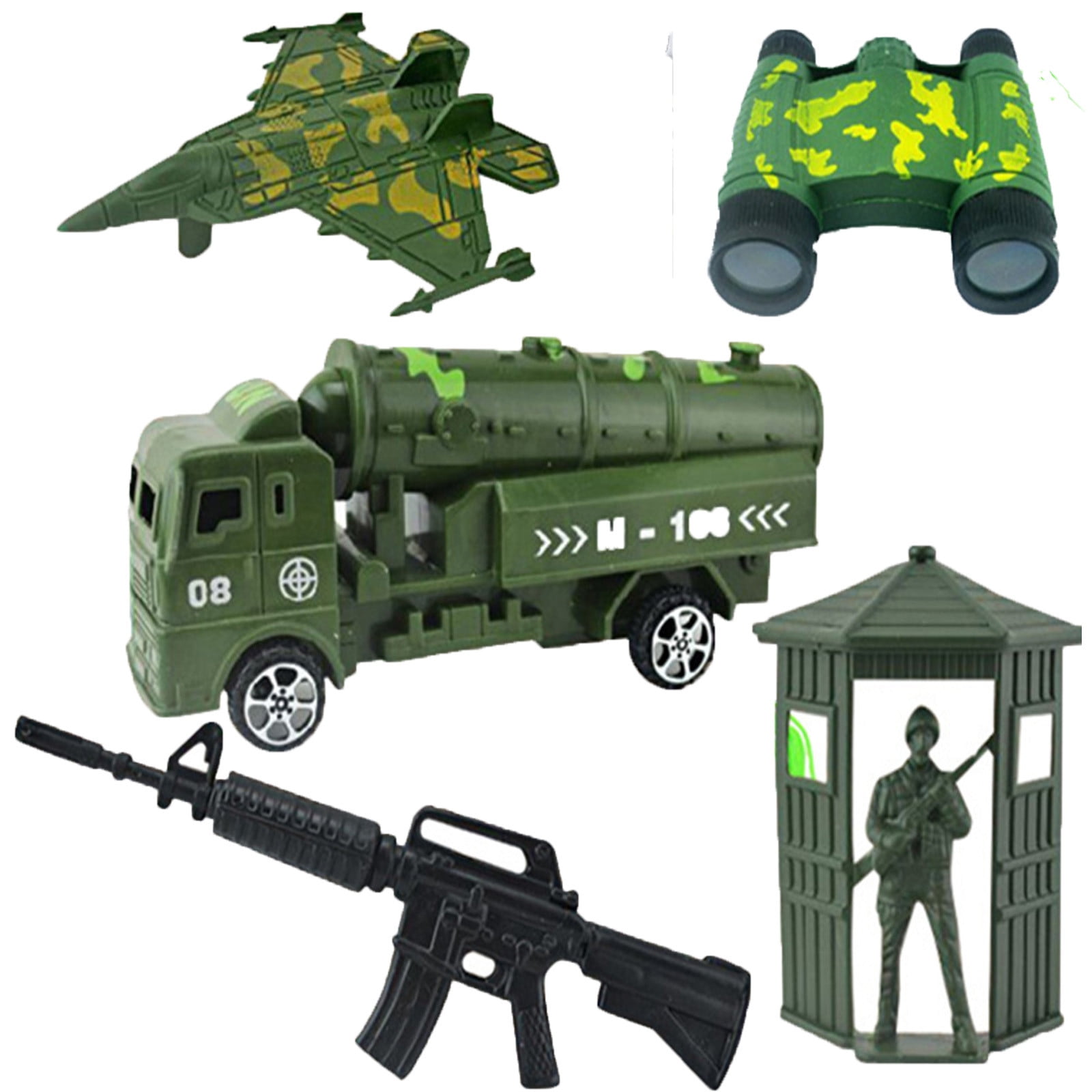 Toy Clearance! Soldier Toys Military Play Set 5 Piece Modern Frontline ...