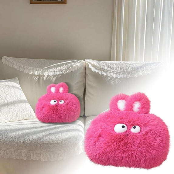 Toy Cute Animal Head Pillow Soft Comfortable Huggable For Kids Adults ...