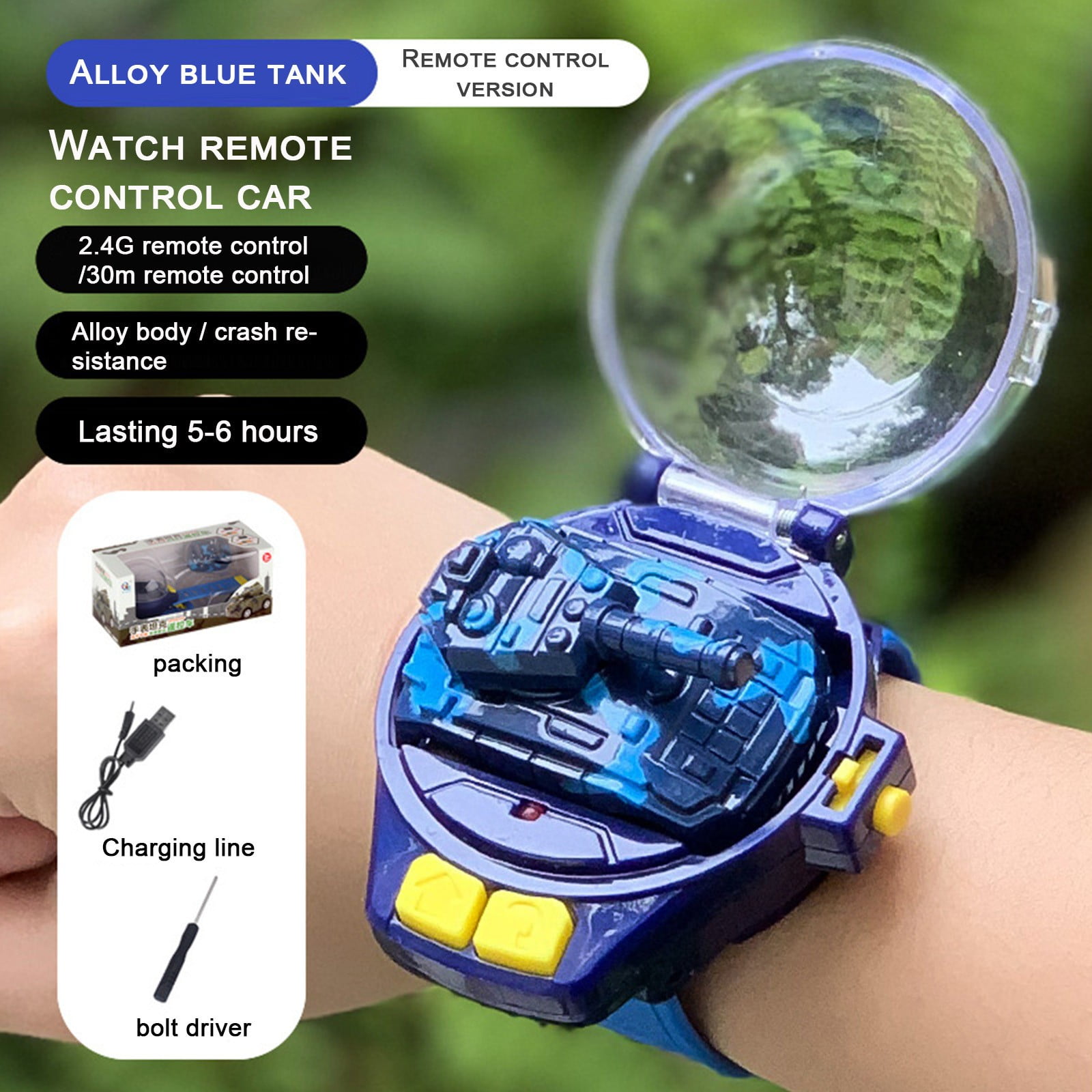 Toy Deals Vsontor Remote Control Watch Car Toy 2.4Ghz 2022 Wrist Racing ...