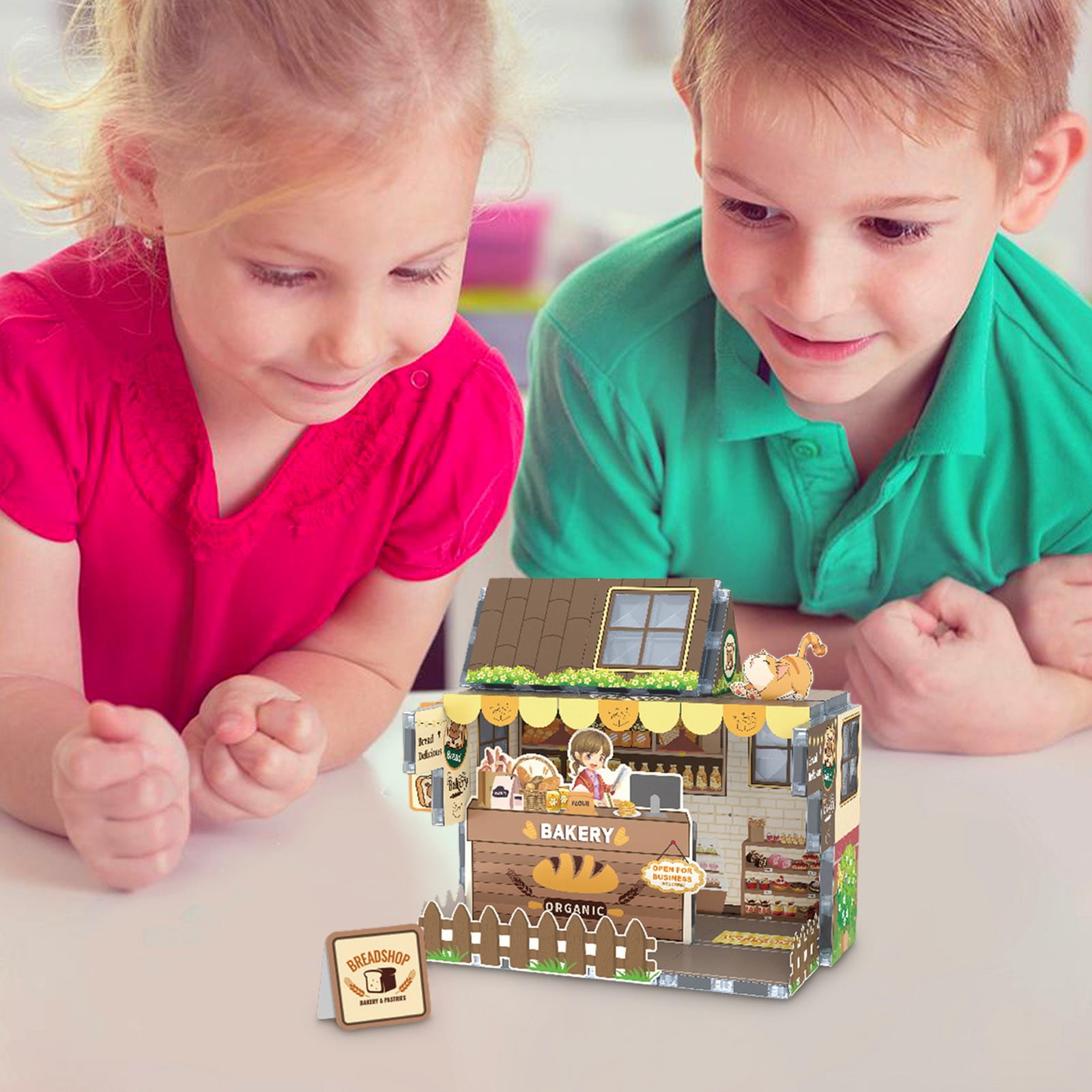 Toy Deals Vsontor Transform With Children’S Diy Magnetic Scene Models ...