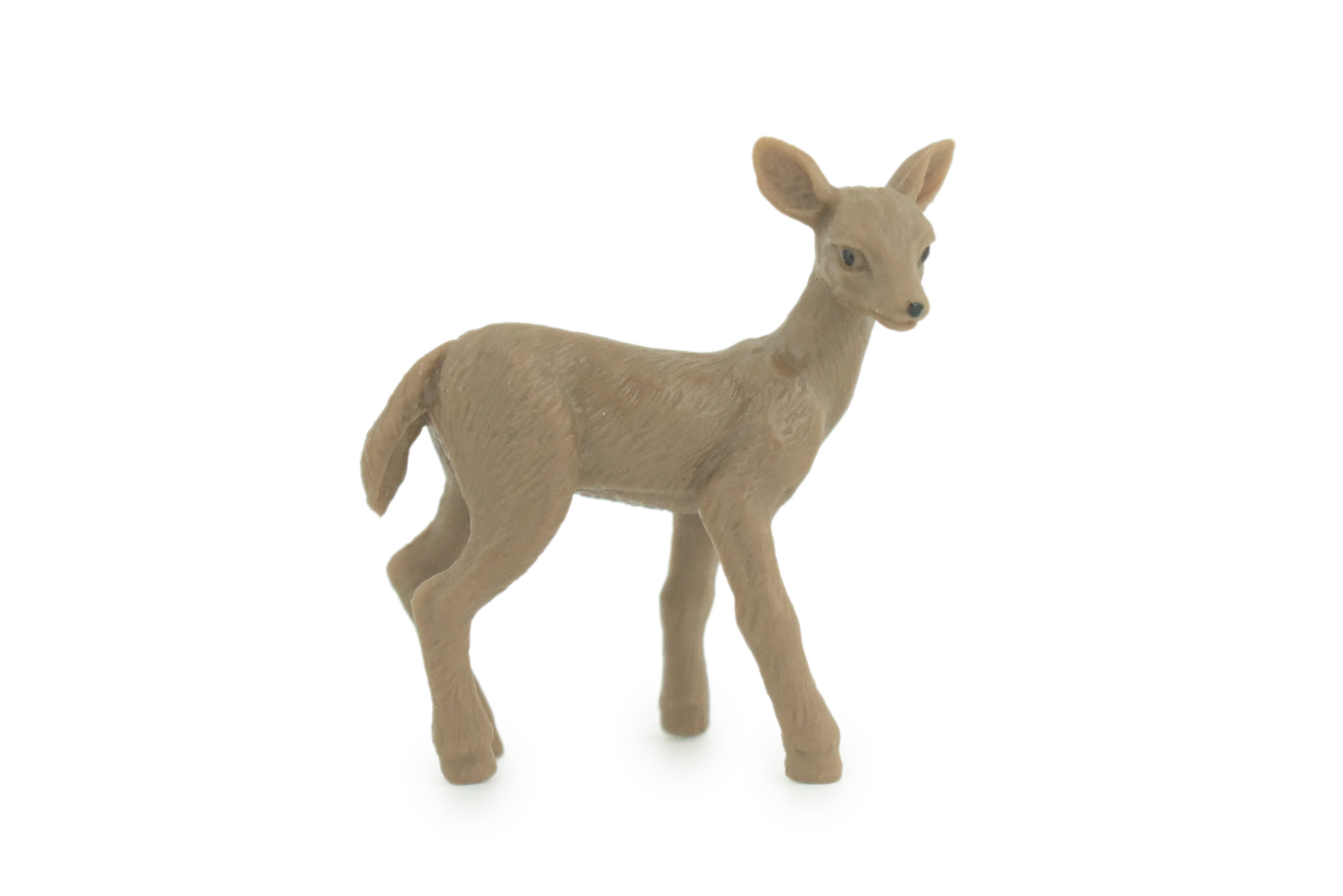 Toy Deer, Doe, Female, Very Nice Rubber Animal, Educational, Hand Painted, Realistic Figure ...