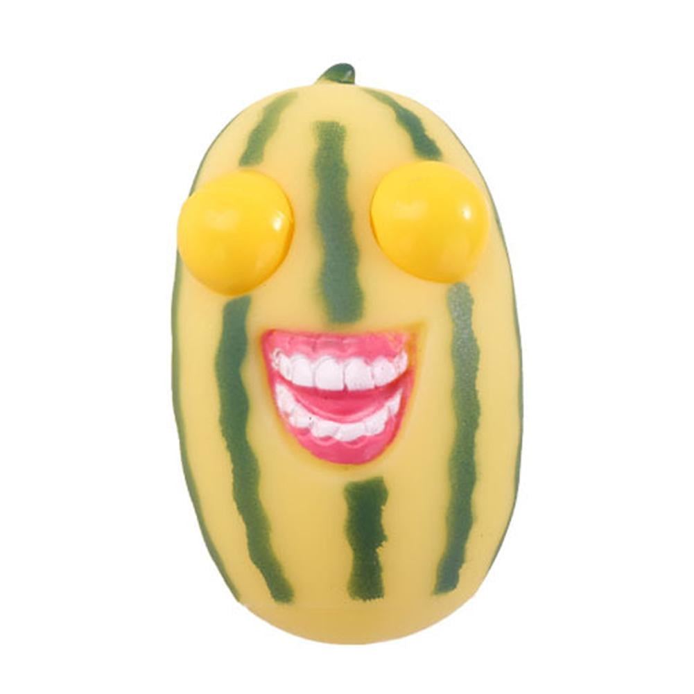 Toy Eye Popping Watermelon Squeeze Toy Soft Plastic USD For Stress ...