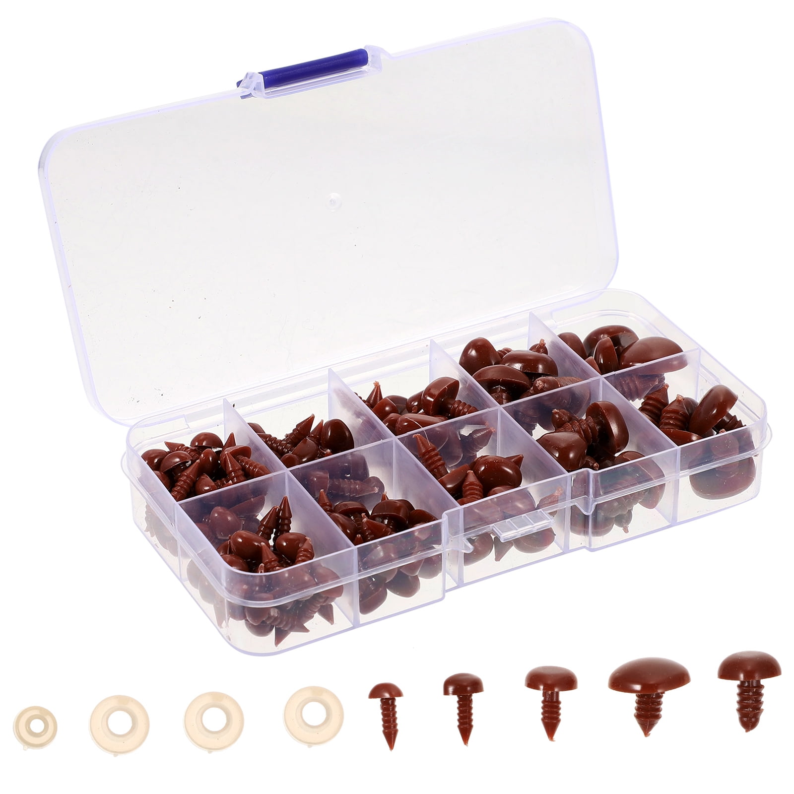 Toy Eyes Nose Craft Puppet Safety for Stuffed Animals Toys Plush Dolls ...