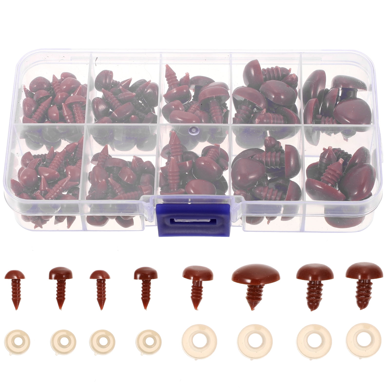 Toy Eyes Nose Doll Safety Stuffed Animal for Dolls and with Washers ...