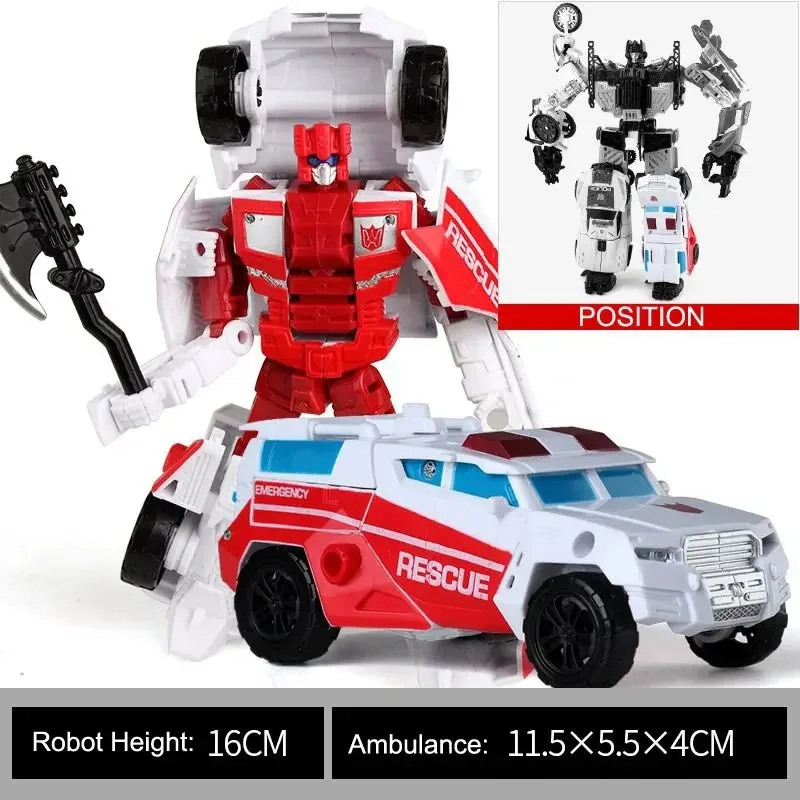 Toy Fireflight Skydive Model Deformation Car Robot New HaiZhiXing 5in1 ...