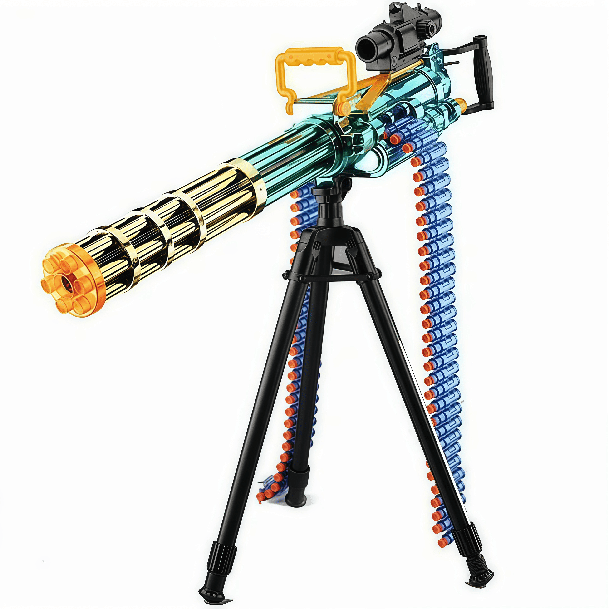 Foam Blaster Manual With 24 Chian Dart Blaster Set with 40 Foam Darts ...