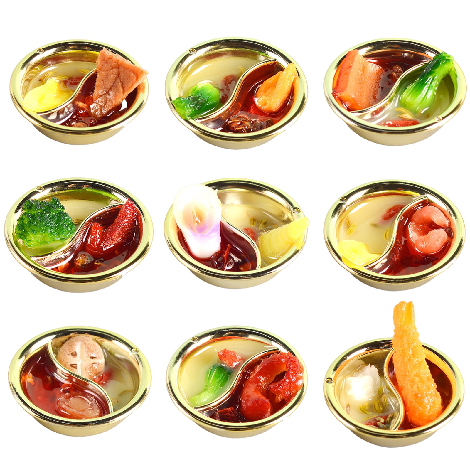 Toy Food Play Kitchen AccessoriesDeluxe Pretend Food Set with Realistic ...