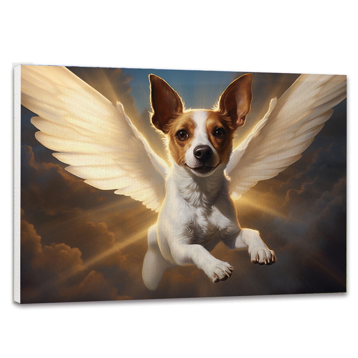 Toy Fox Terrier Dog Memorial Gifts - Waiting At The Door Canvas - Dog ...