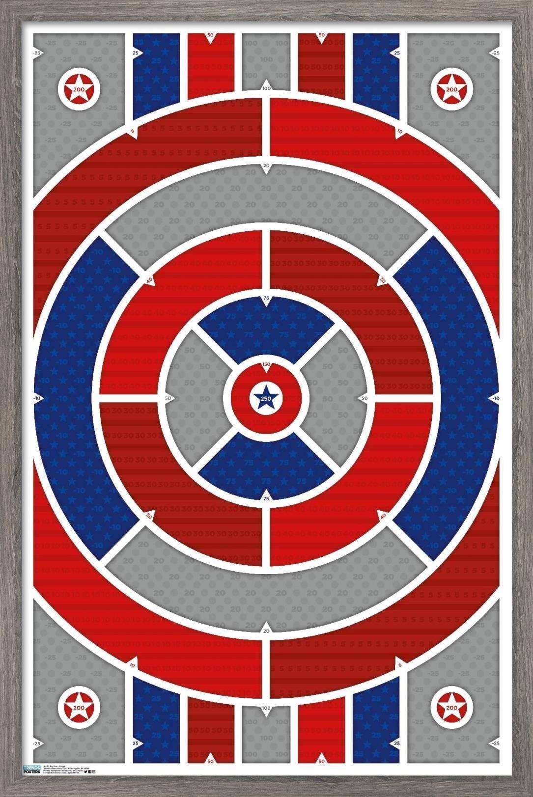 Toy Gun - Target Wall Poster, 14.725" x 22.375" Framed - Walmart.com