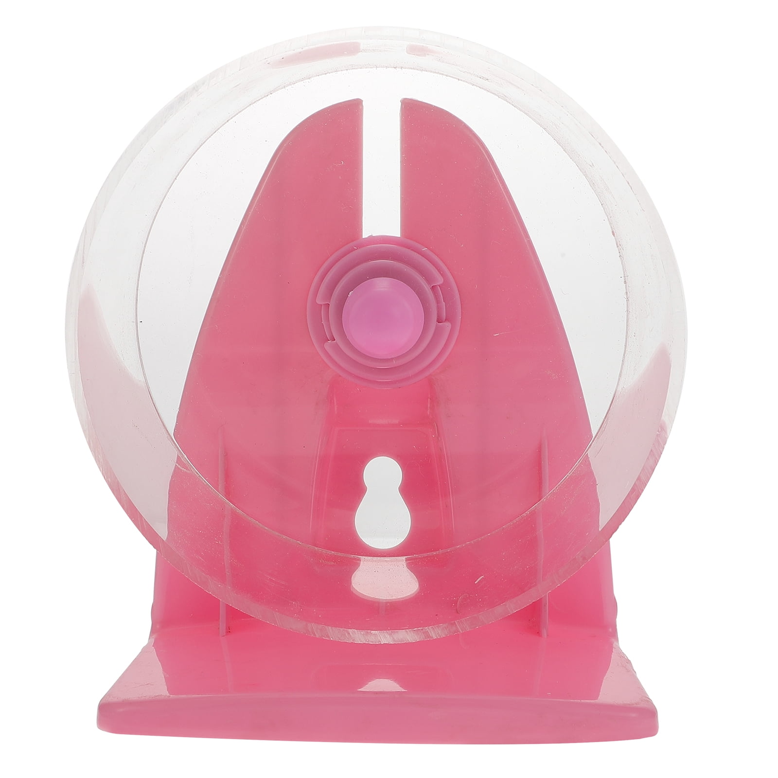 Toy Hedgehog Running Wheels Hamster Exercise Chinchilla Pink Acrylic ...