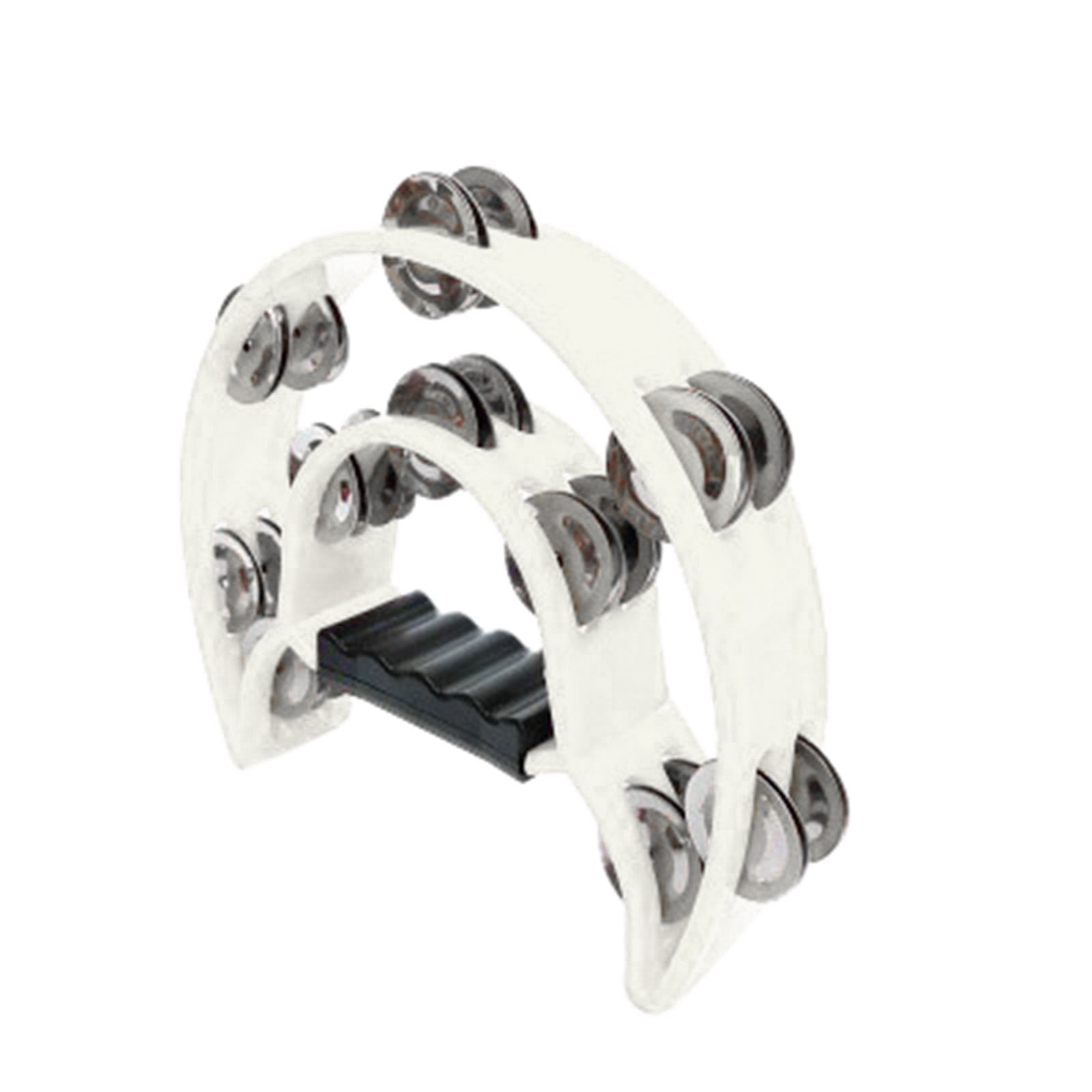 Toy Instrument Tambourine Metal Half Moon Musical Instruments Double ...
