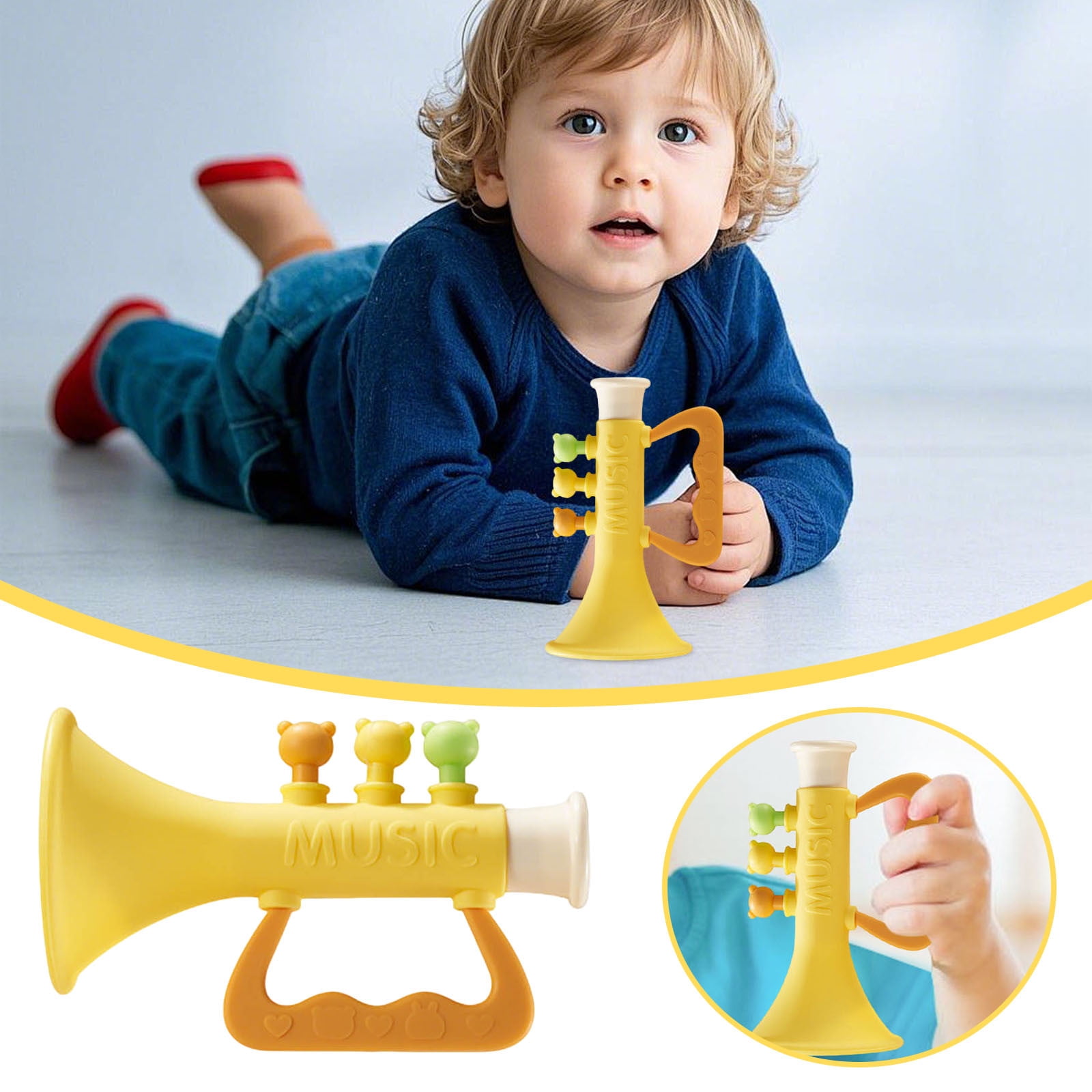 Toy Instrument Speaker Noise Lightweight Toy Suitable for Activities ...