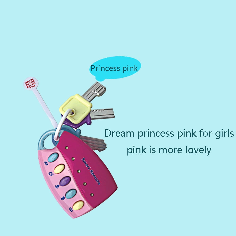 Toy Keys For Toddlers And Baby Toys-Toy Car Keys With Keychains Light ...