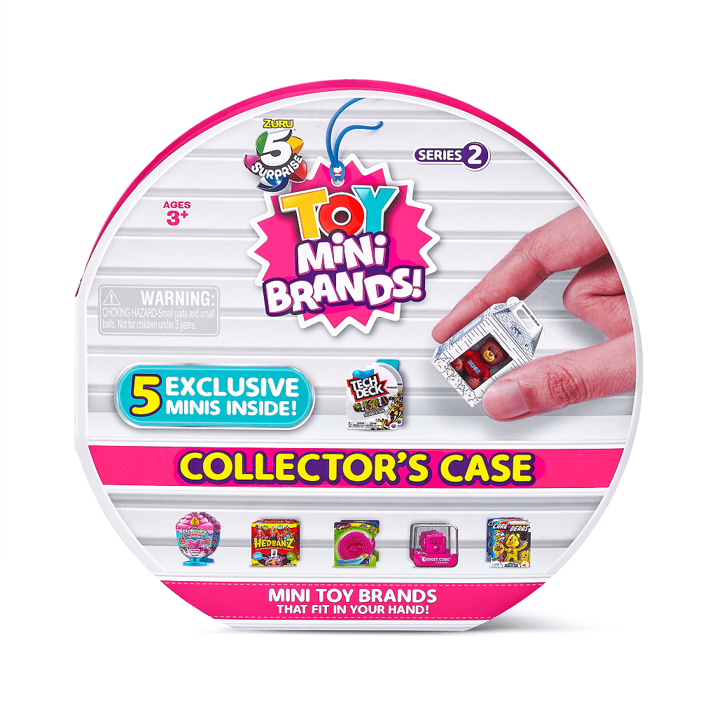 5 Surprise Toy Mini Brands Series 2 Collectors Case With 5 Minis By ...