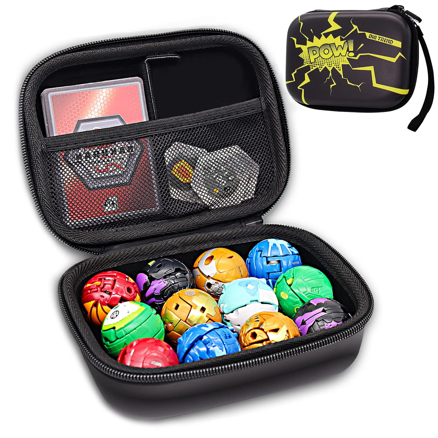 Toy Organizer Case Compatible with Bakugan Battle Planet, BakuCores ...