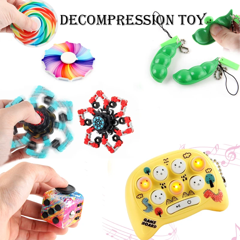 Toy Pack Stress Relief Toy Set Cute toy decompression Dice Release ...