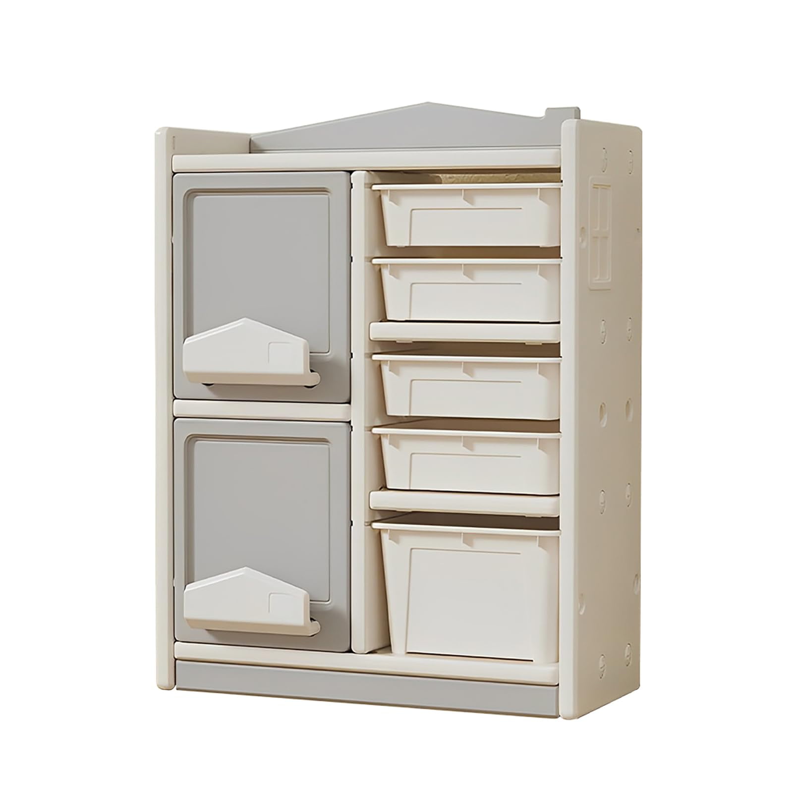 Toy Picture Book Storage Children's Floor Shelf Building Blocks Plastic ...