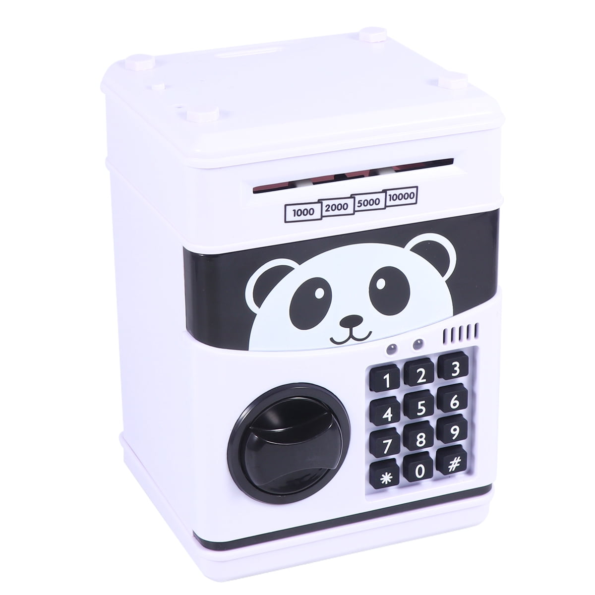 Toy Piggy Bank for Kids Home Saving Box Without Battery Cartoon Coin ...