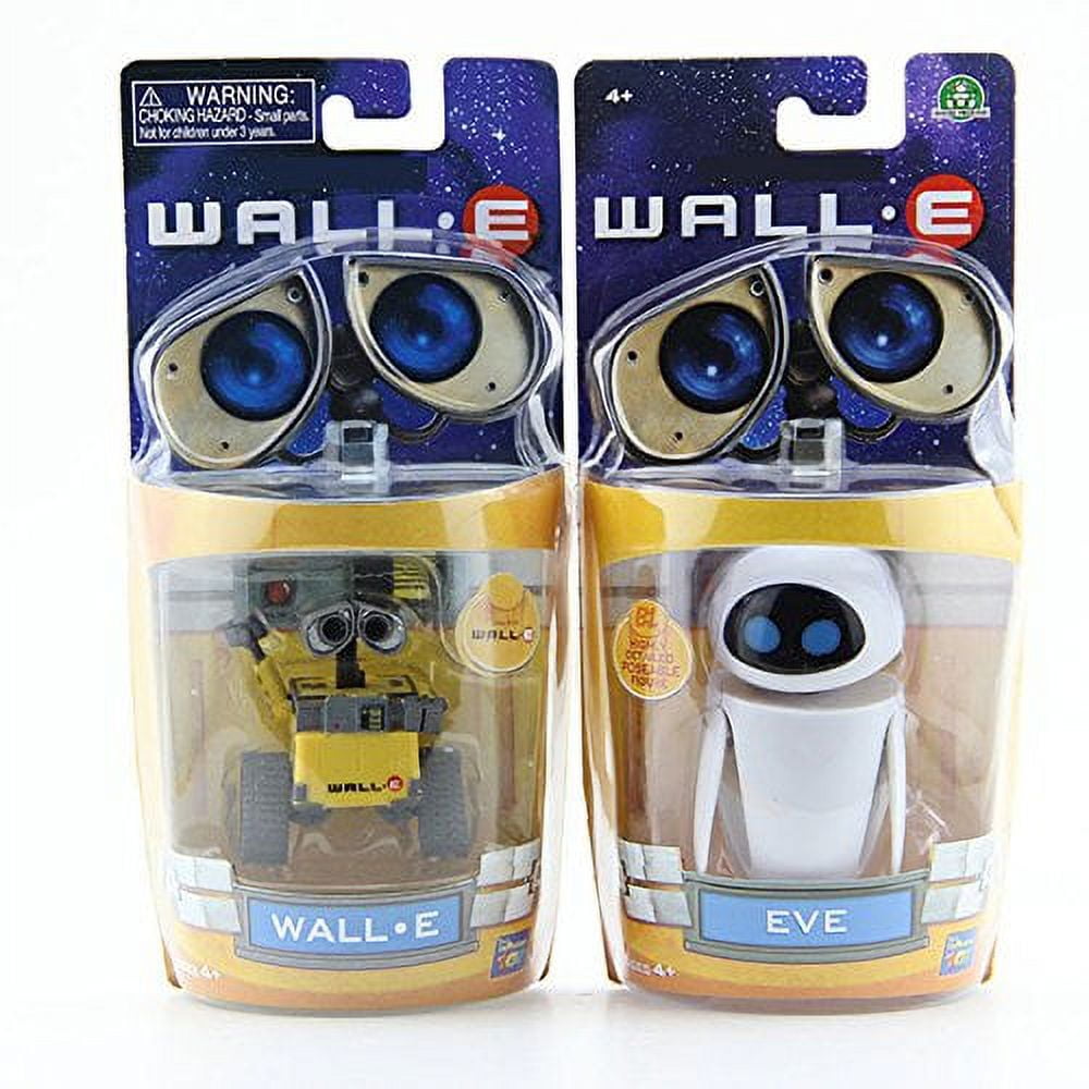Toy, Play, Fun, Wall-E Robot Wall E & EVE PVC Action Figure Collection Model Toys Dolls 6cm ...