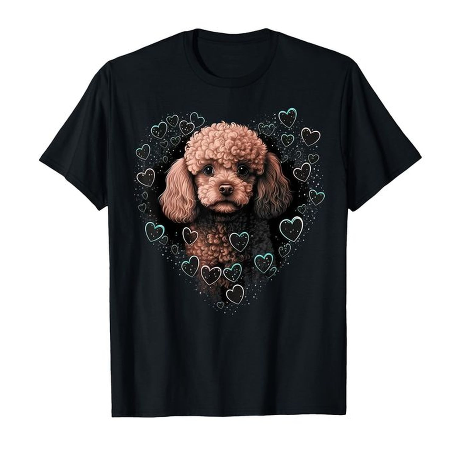 Toy Poodle Love Heart for VaL1entines Day on Poodle Lover T-S1Hirt ...