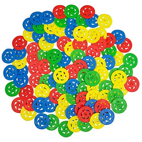 You Make Plastic Project Wheels with 1/8" Hole - Pack of 100 pcs ...