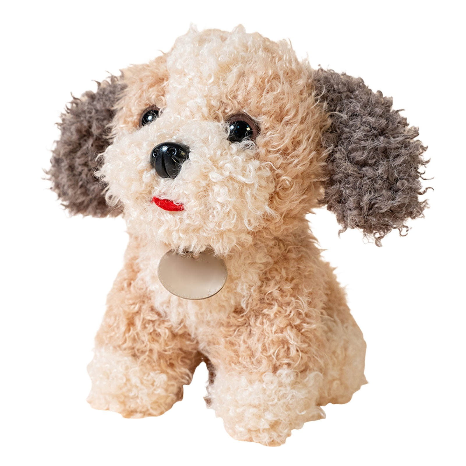 Toy Realistic Teddy Dog Stuffed Animal Soft Lamb Puppy Cuddly Companion ...
