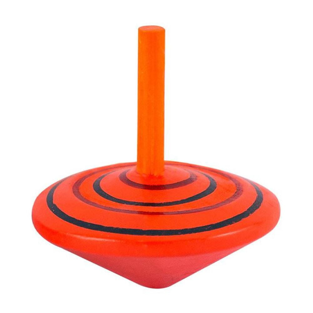 Toy Roll Colorful Wooden Gyro Spin Tops Educational Toys Kids Random ...