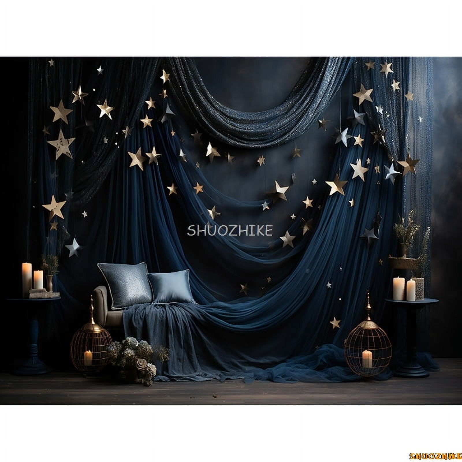 Toy Room Unicorn Balloons Door Photography Backdrops Lighthouse Cloud ...