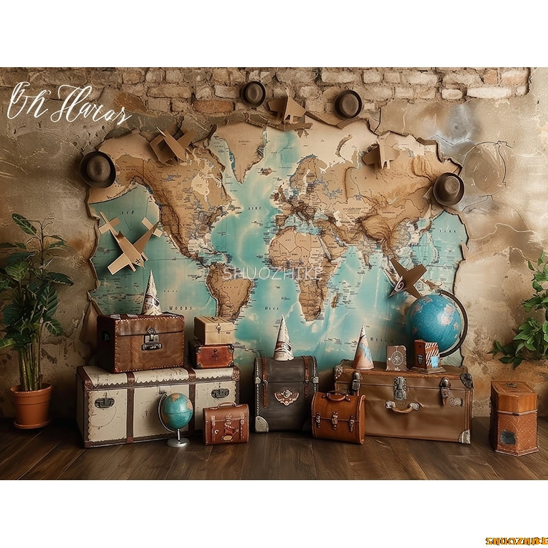 Toy Room Unicorn Balloons Door Photography Backdrops Lighthouse Cloud ...