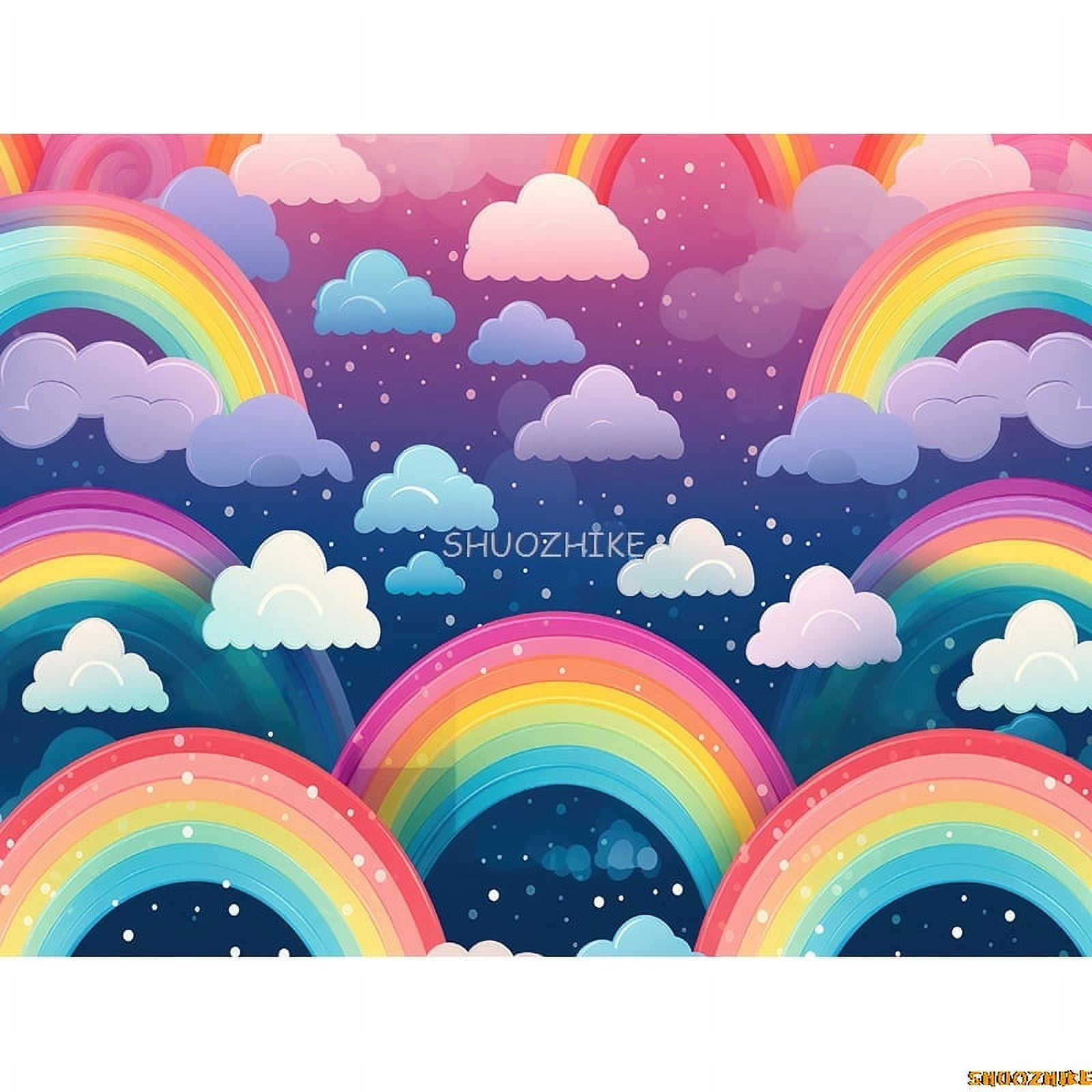 Toy Room Unicorn Balloons Door Photography Backdrops Lighthouse Cloud ...