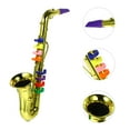 Kids Toy Saxophone, Plastic Musical Instruments, Finger Music, Trumpet ...