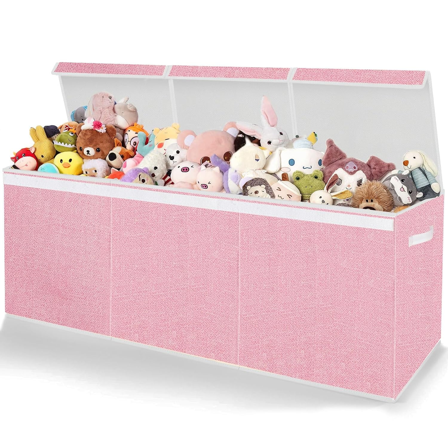 Toy Storage Box for Kids,Extra Large Toy Box Chest with Lids,Foldable ...