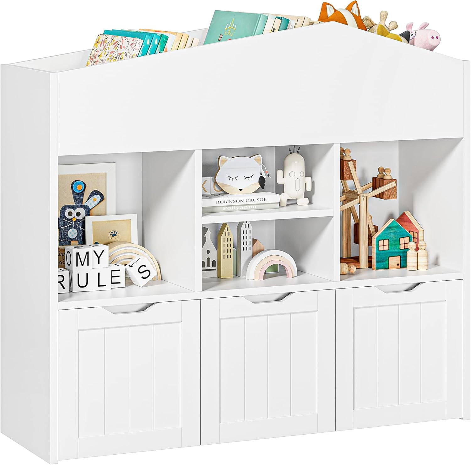 Toy Storage Organizer with 3 Movable Drawers, Toy Organizers and ...