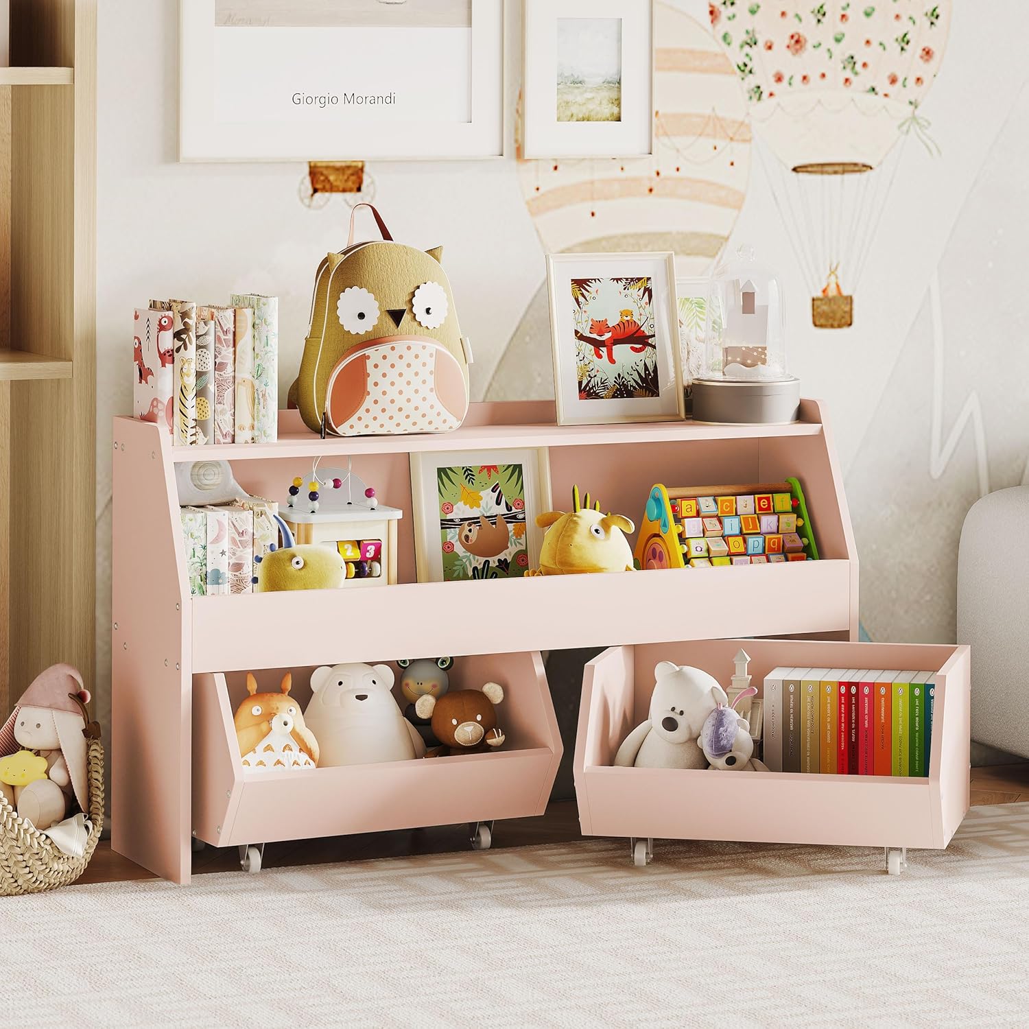 Toy Storage Organizer for Kids, Toy Storage Cabinet with Drawers, Boys ...