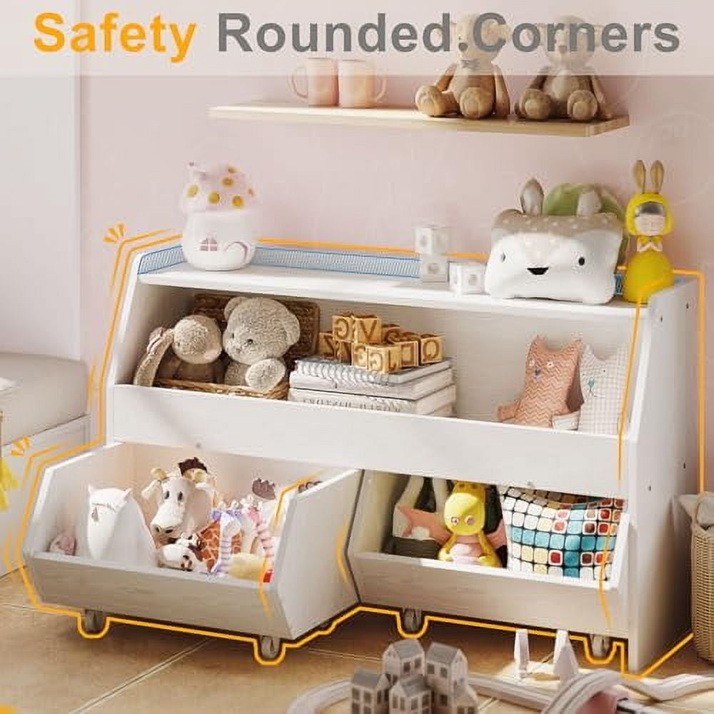 Toy Storage Organizer for Kids, Toy Storage Cabinet with Drawers, Boys ...