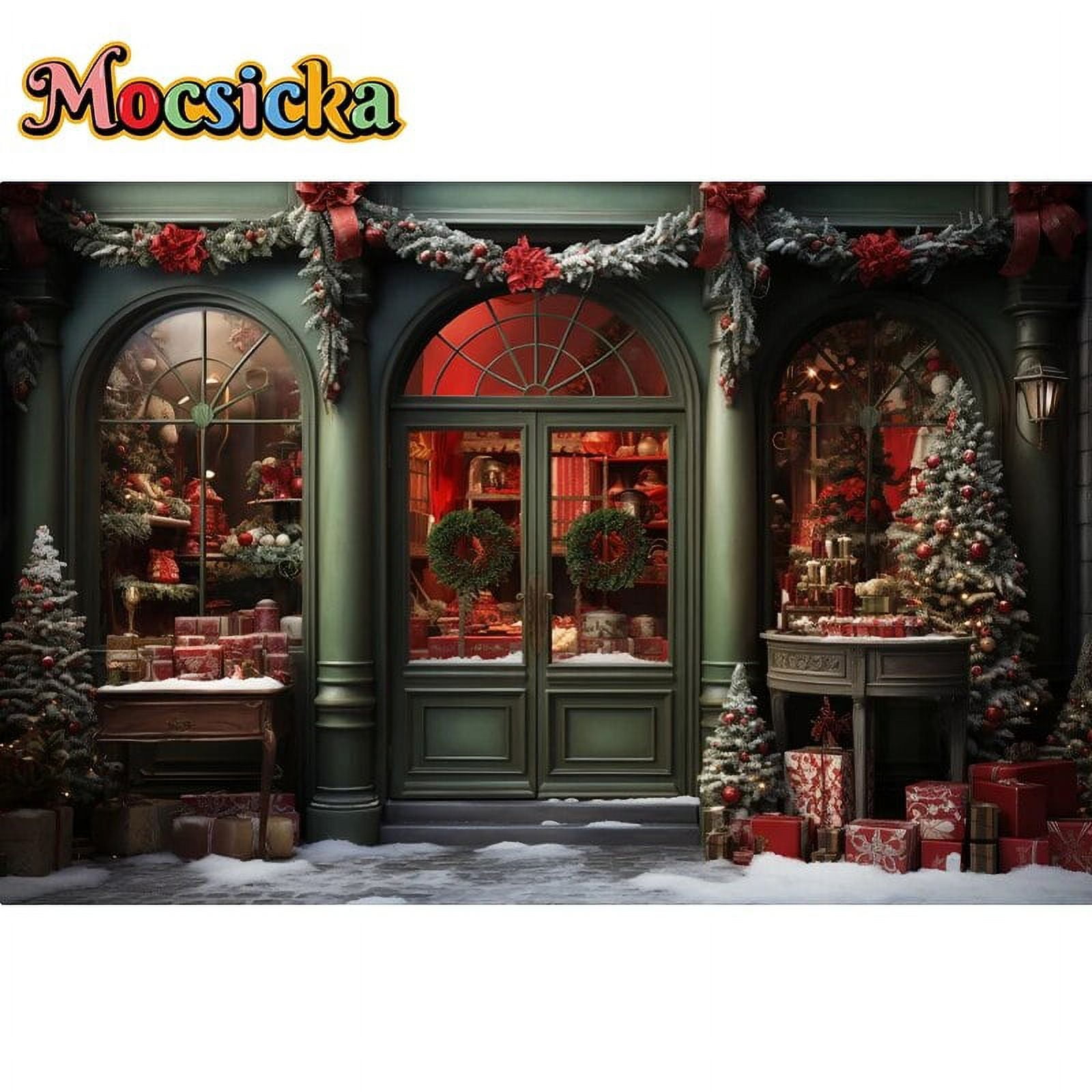 Toy Store Christmas Backdrops Adult Kids Cake Smash Photocall Winter ...