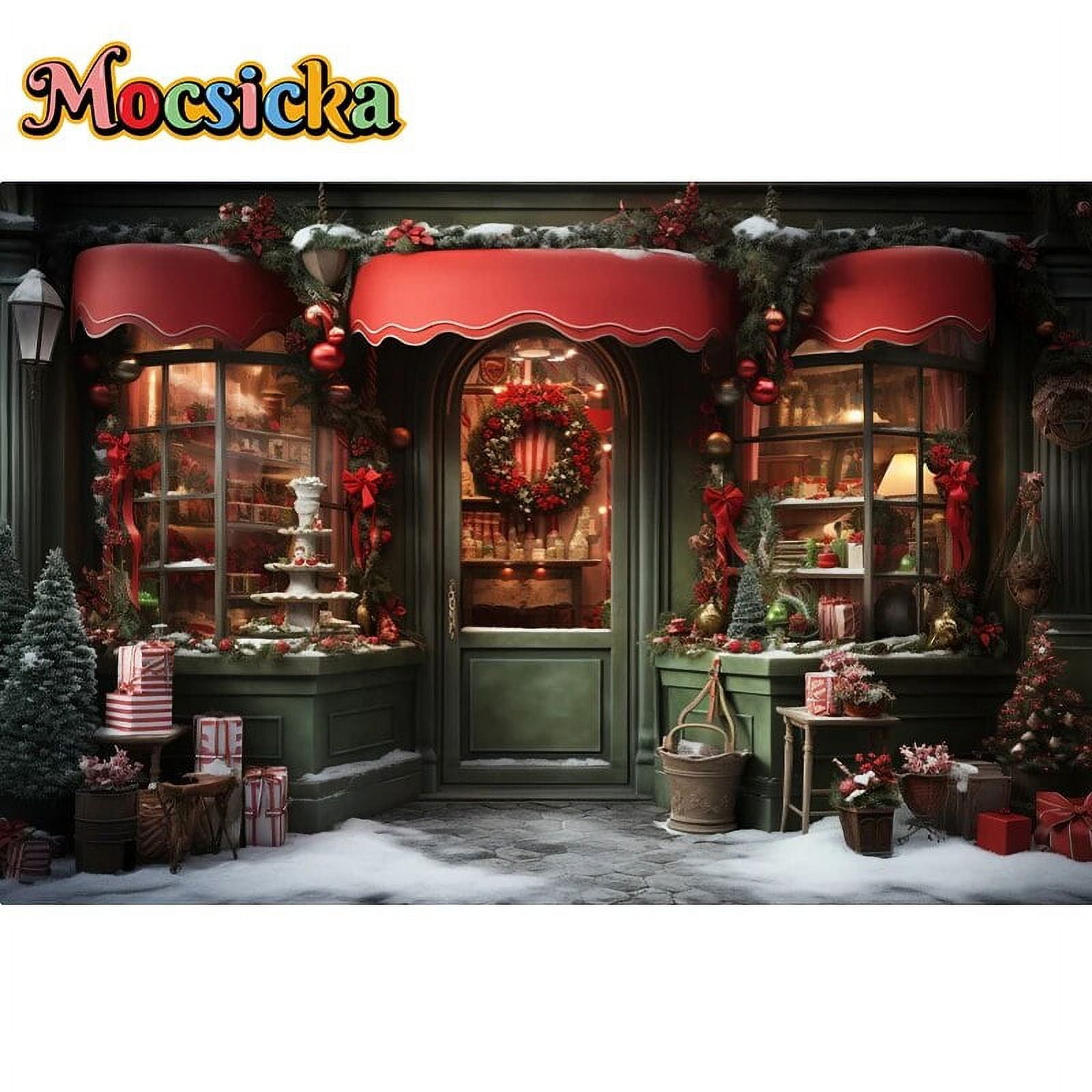 Toy Store Christmas Backdrops Adult Kids Cake Smash Photocall Winter ...