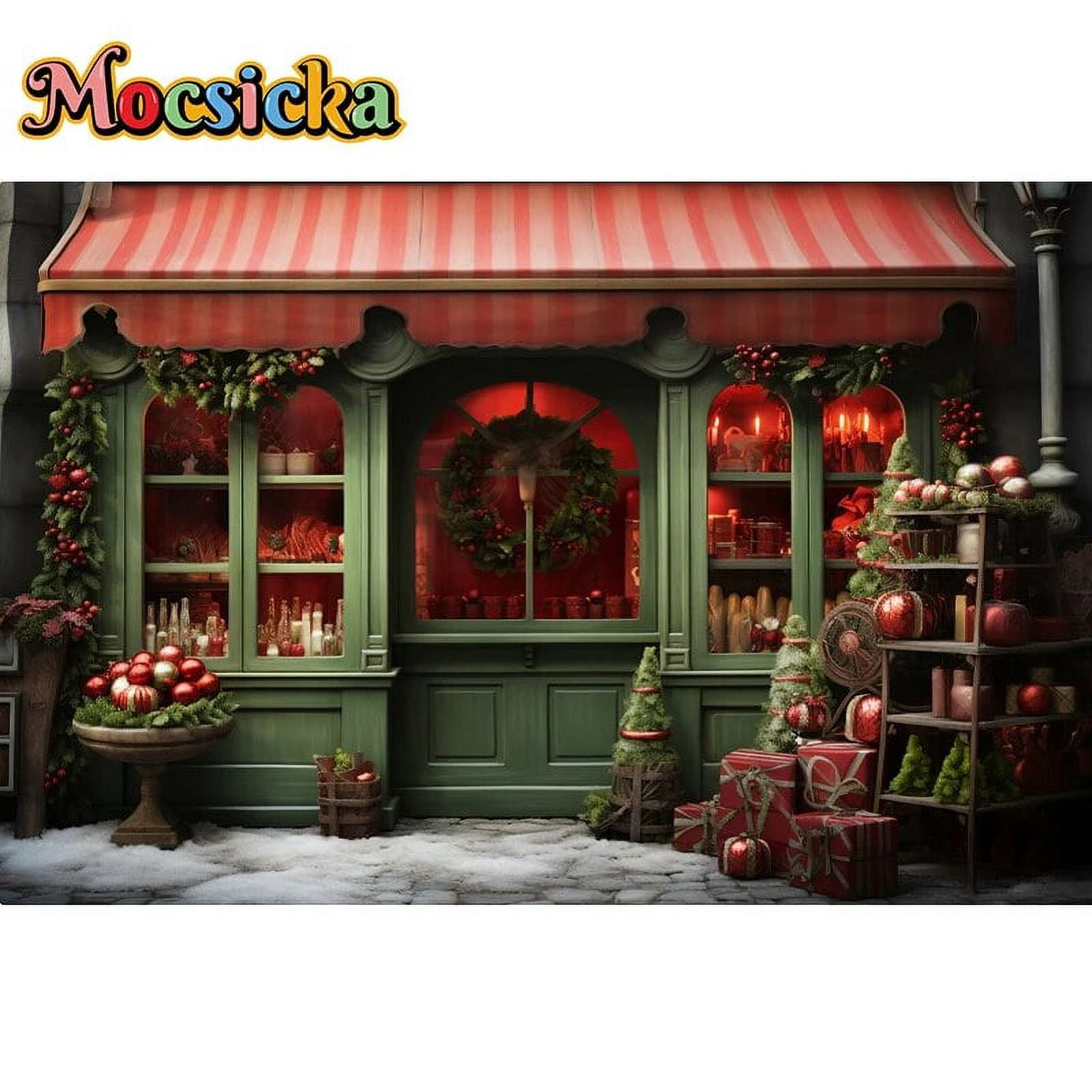 Toy Store Christmas Backdrops Adult Kids Cake Smash Photocall Winter ...