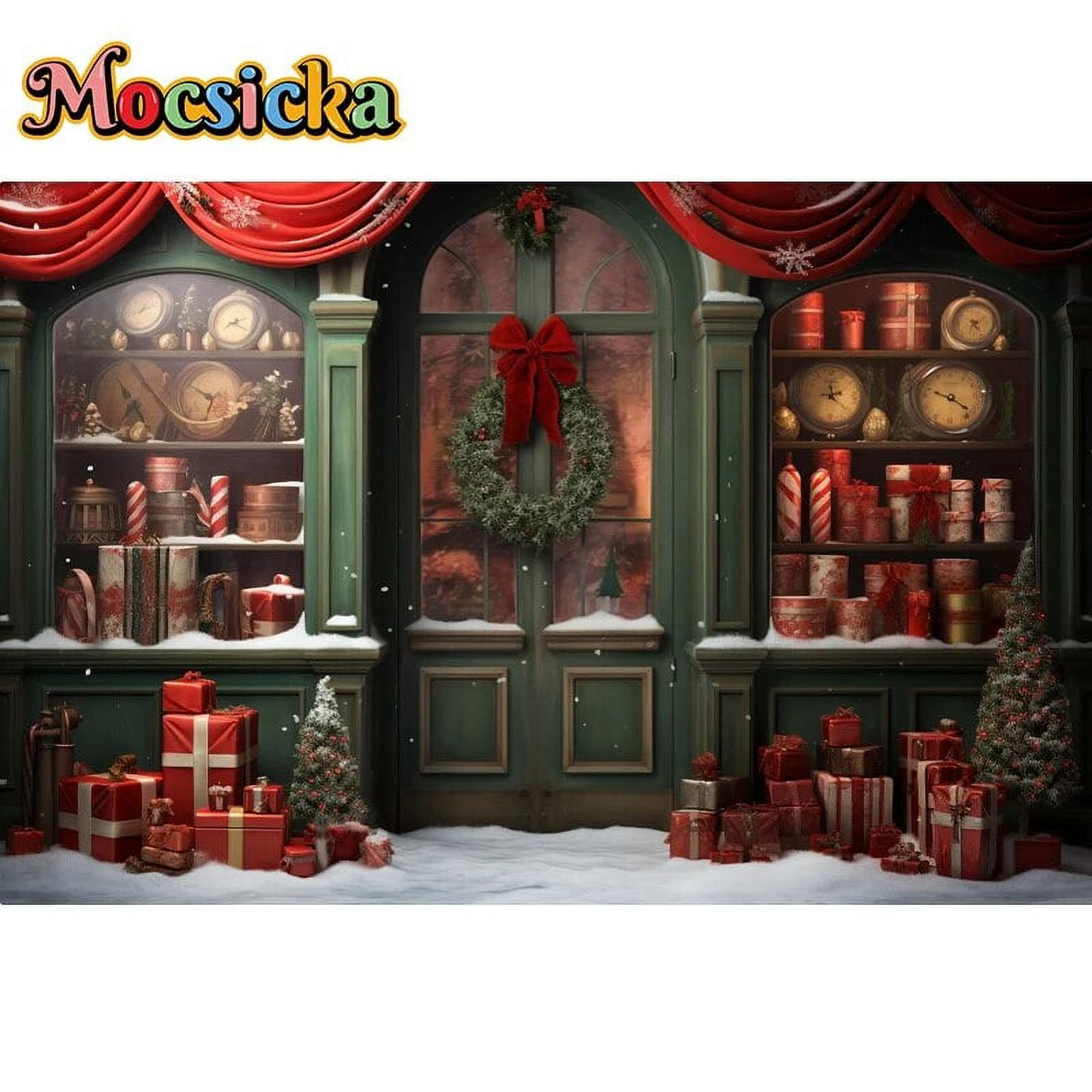 Toy Store Christmas Backdrops Adult Kids Cake Smash Photocall Winter ...