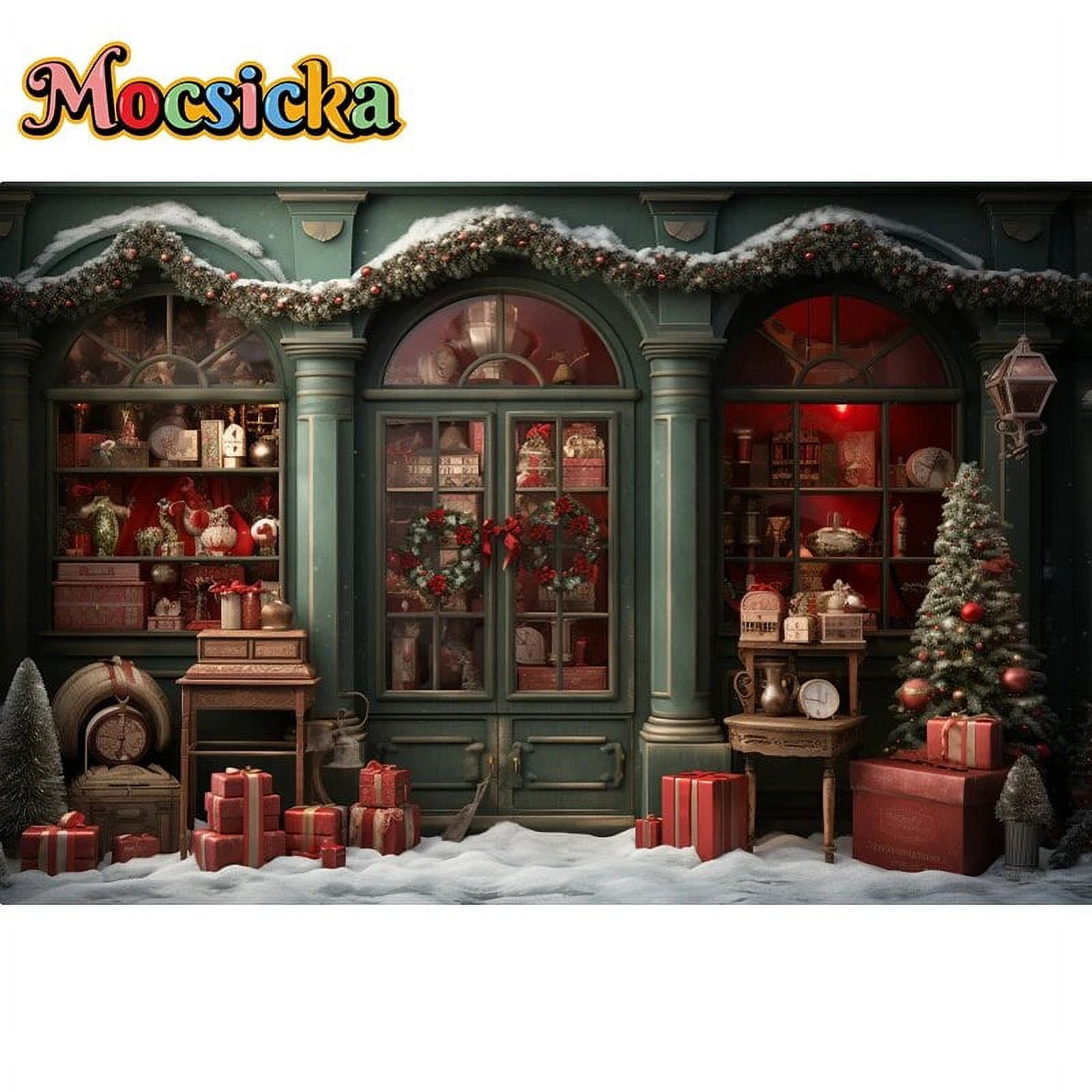Toy Store Christmas Backdrops Adult Kids Cake Smash Photocall Winter ...